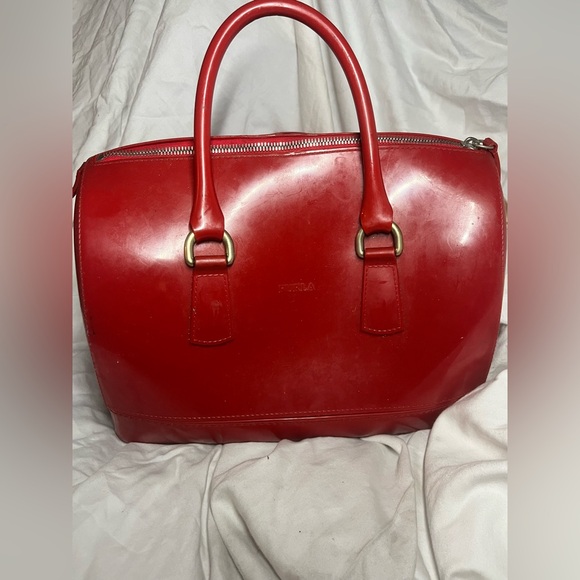 Furla | Bags | Furla Red Candy Bag | Poshmark